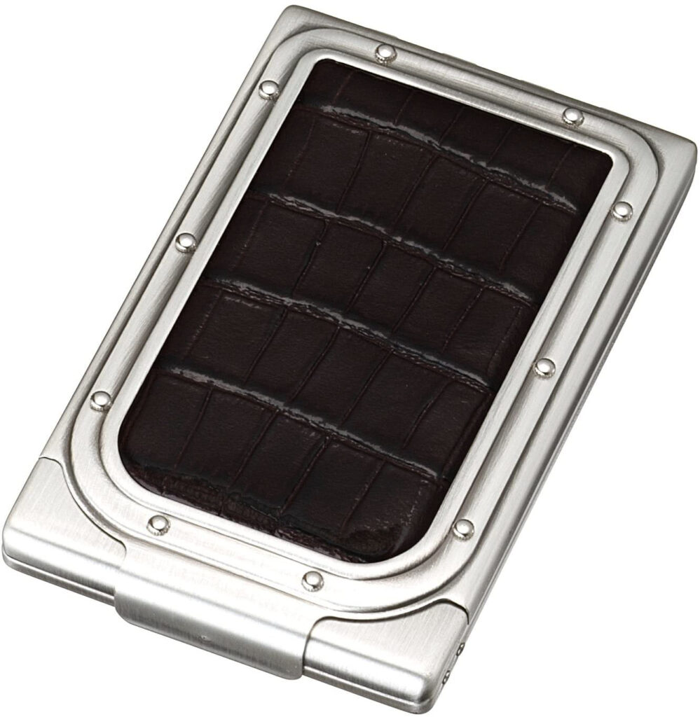 SD6-15 SAROME LIGHTERS SILVER/BLK EPOXY RESIN - Ideax Gift Gallery